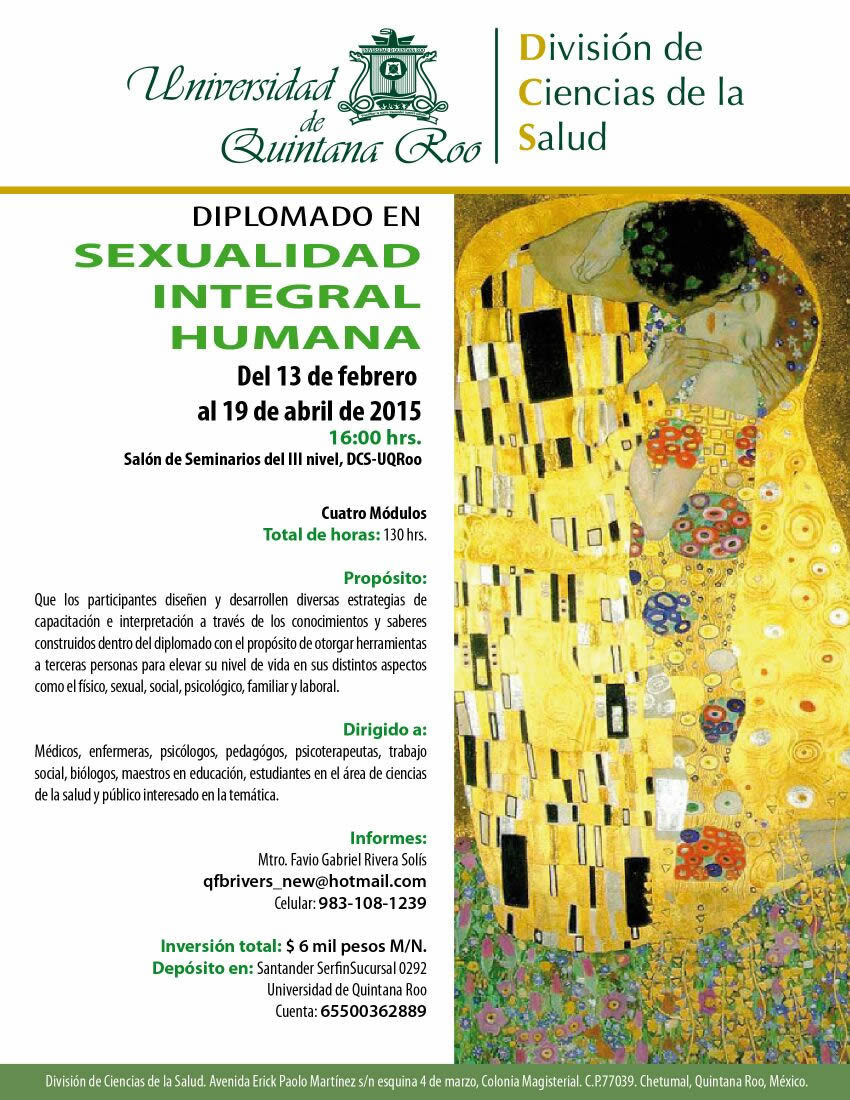 Diplomado En Sexualidad Integral Humana Universidad Autónoma Del